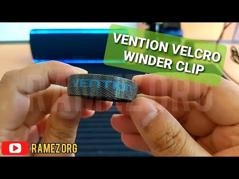 VENTION VELCRO Cable Ties Winder Clip - Kretekan Perekat Untuk ...