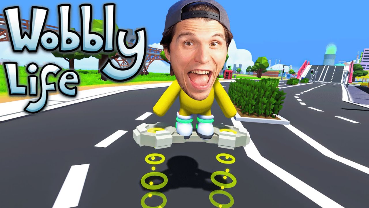 Ich bekomme ENDLICH das HOVERBOARD in WOBBLY LIFE... - YouTube