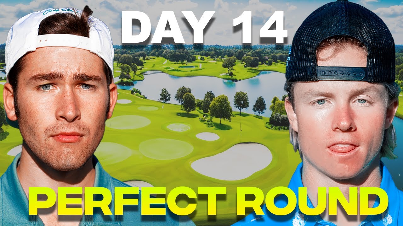 Can we Play the PERFECT ROUND of Golf | DAY 14 - YouTube