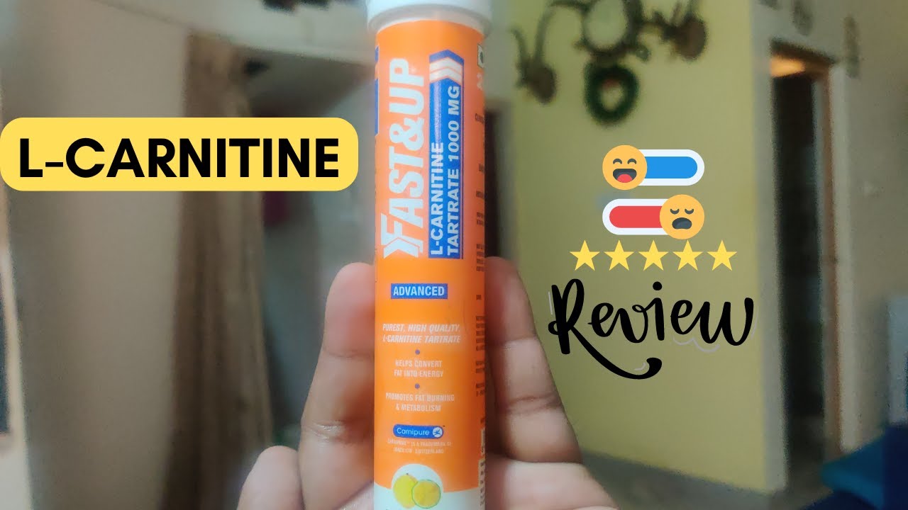 Fast&up L carnitine tartrate 1000 mg | Is it good for weight loss & fat ...