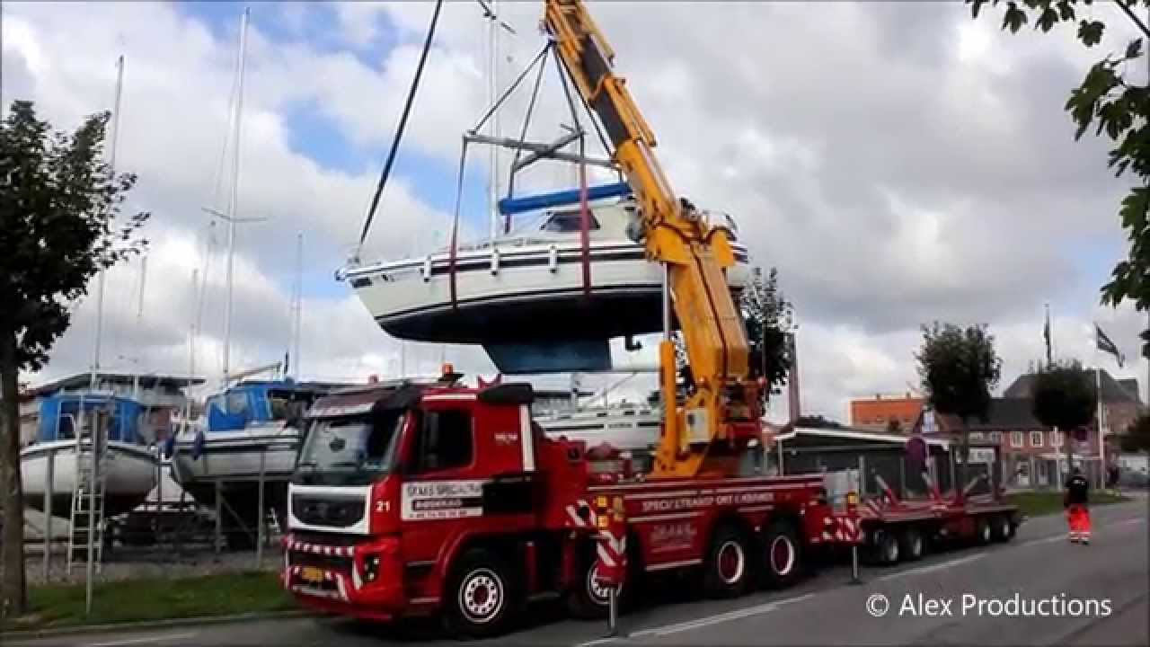 SKAKS Specialtransport og Kraner - Volvo FMX - YouTube