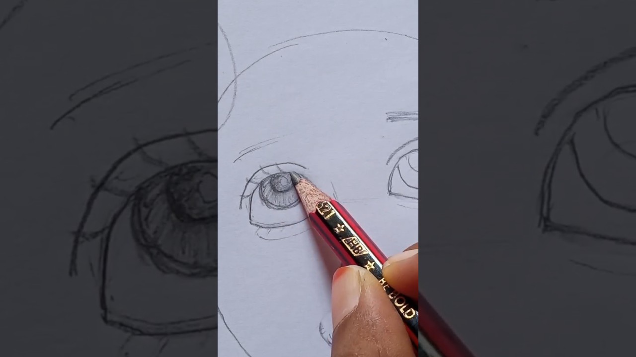 Innocent girl|simple drawing| #drawing - YouTube