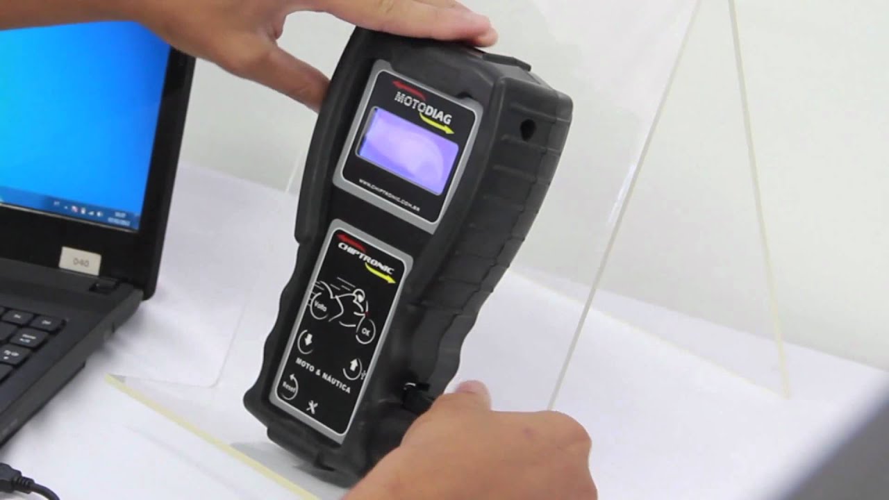 Atualização do Scanner para Motocicletas Motodiag - Chiptronic - YouTube