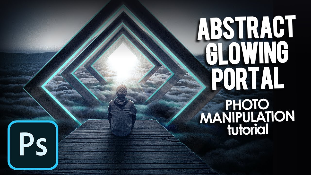 An Abstract Portal Photo Manipulation Photoshop Tutorial - YouTube
