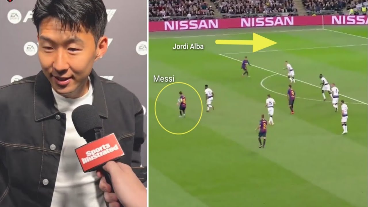 Son Heung-Min About Lionel Messi - YouTube