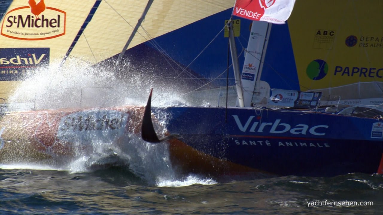 IMOCA 60 with foils - Vendée Globe 16/17 - YouTube