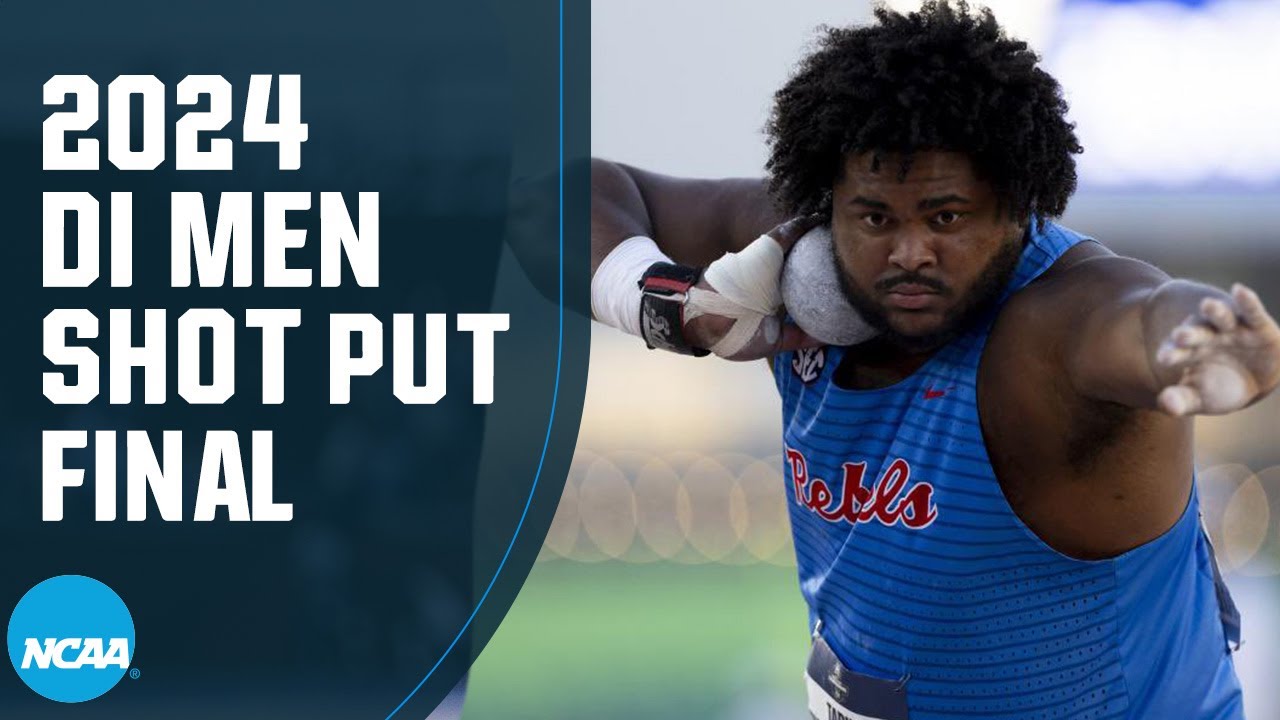 Men's shot put final - 2024 NCAA outdoor track and field championships ...