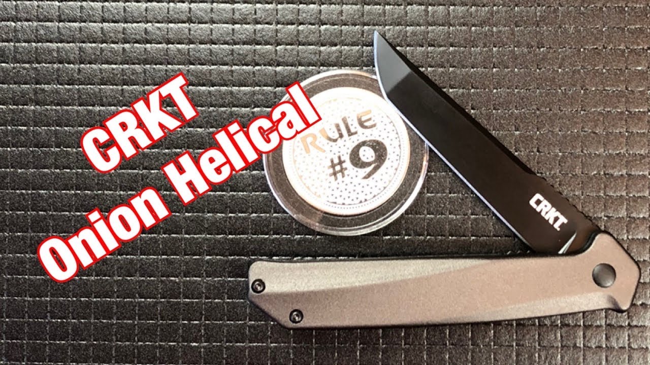 CRKT Onion Helical Review - YouTube