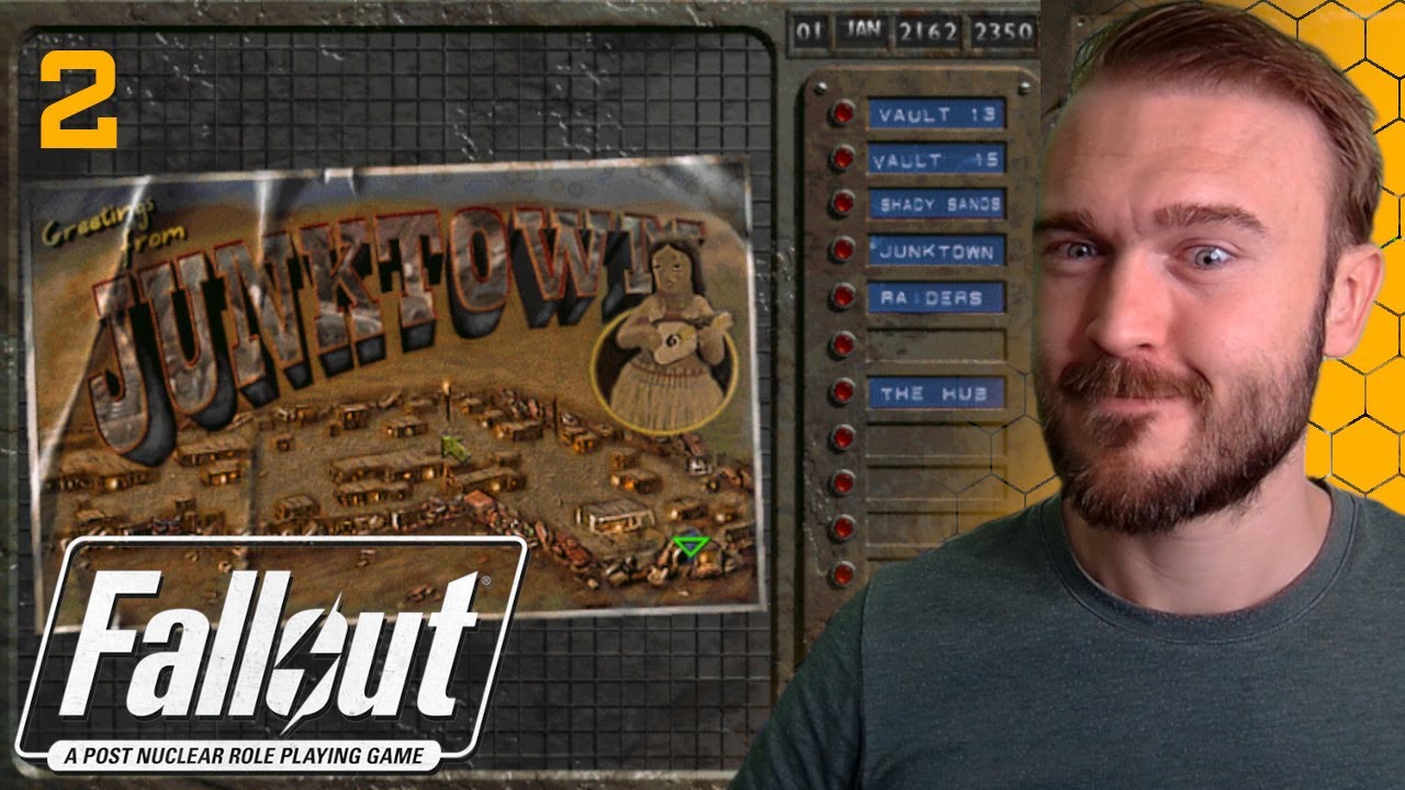 The Hero of Shady Sands moves on to Junktown - Fallout (1997) [2] - YouTube
