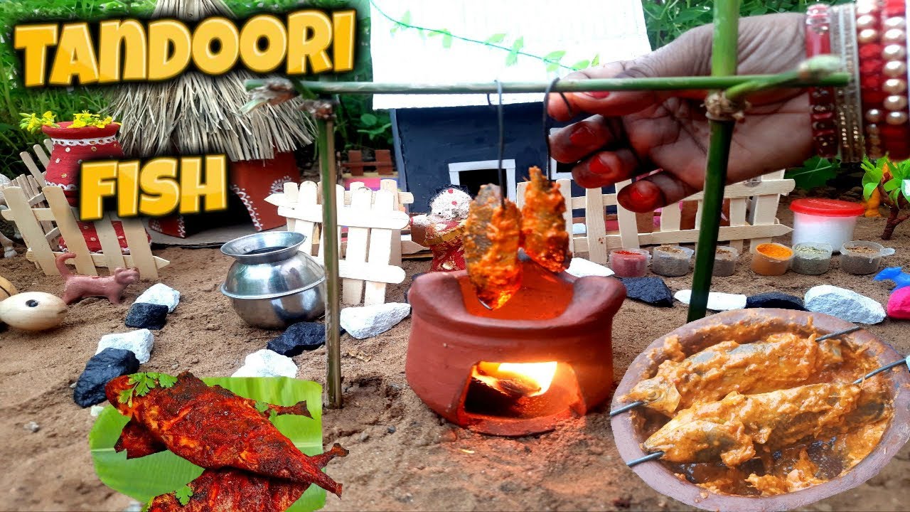 So Delicious Miniature Tandoori Fish Recipe | Perfect Tiny Fish Cooked ...