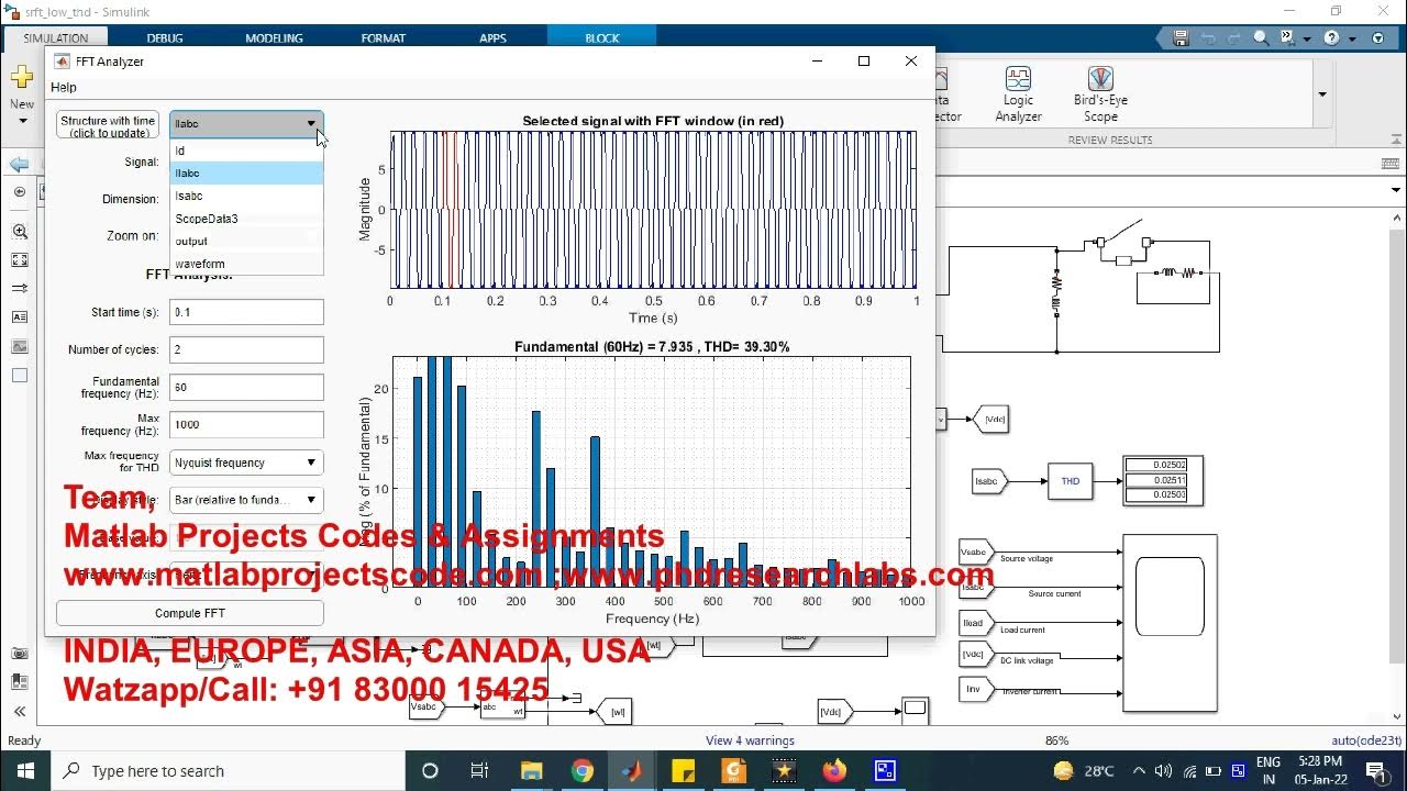 Distribution System Power Quality Improvement Using D Statcom Youtube