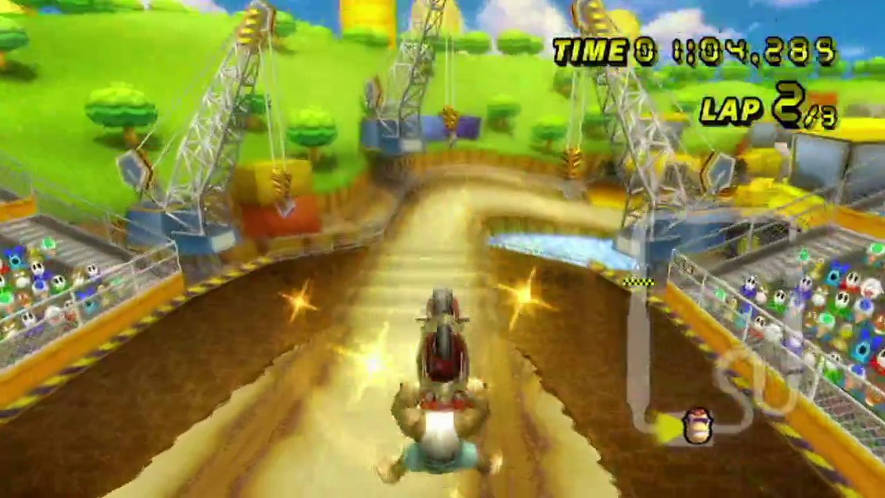 [MKWii] Toad's Factory 1:49.698 (AR/4th WW) - YouTube