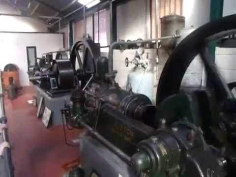 ruston hornsby heavy oil engine - YouTube