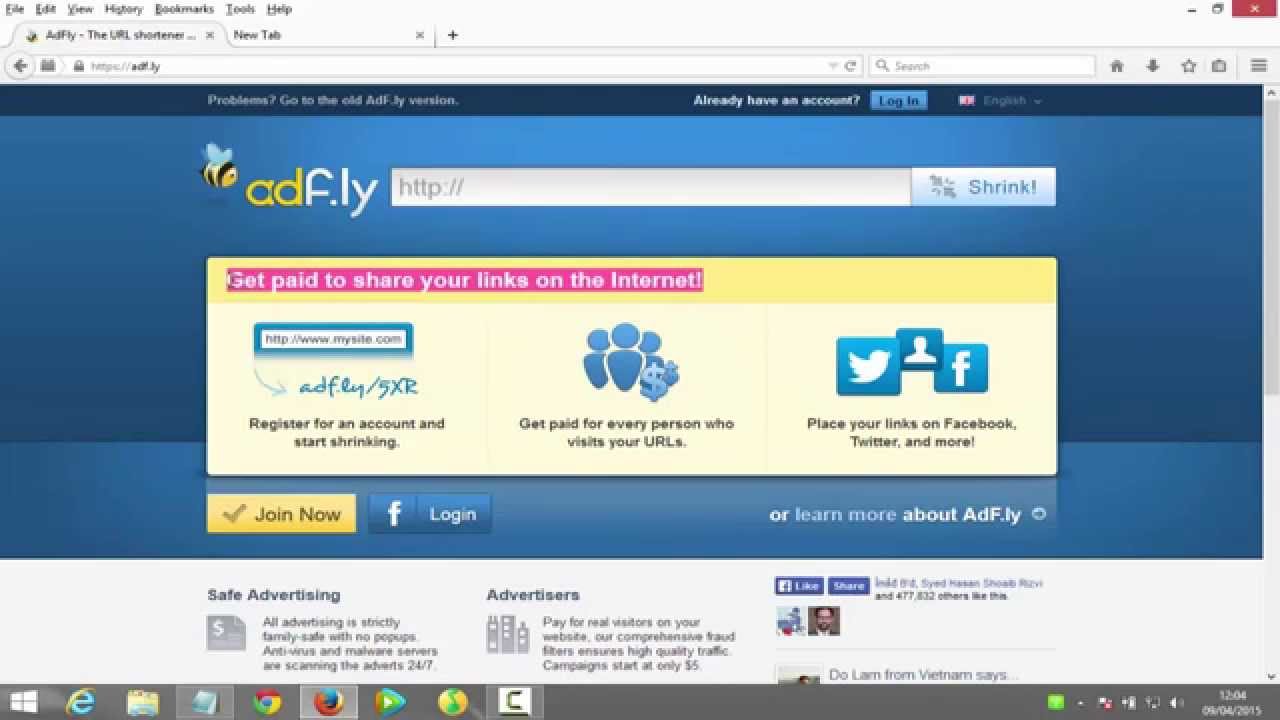 الربح من adf.ly| الربح من خلال اختصار الروابط adf.ly - YouTube