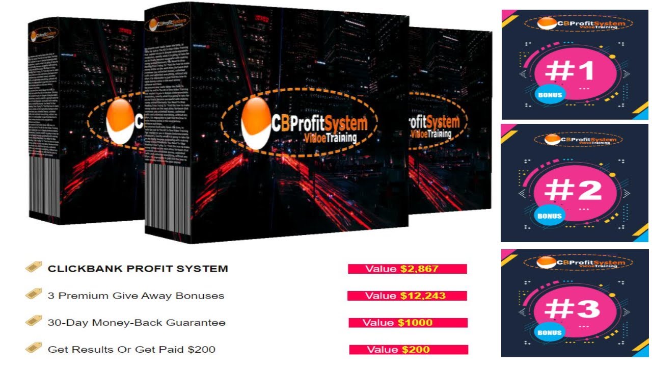 Clickbank Profit System Review and Bonuses - CB Affiliate Marketing ...