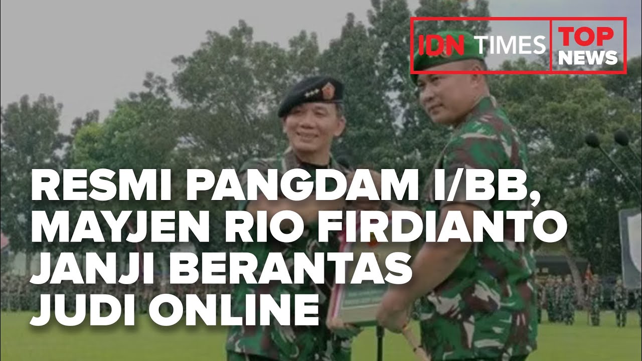 TOP NEWS OF THE DAY - RESMI PANGDAM I/BB, MAYJEN RIO FIRDIANTO JANJI ...