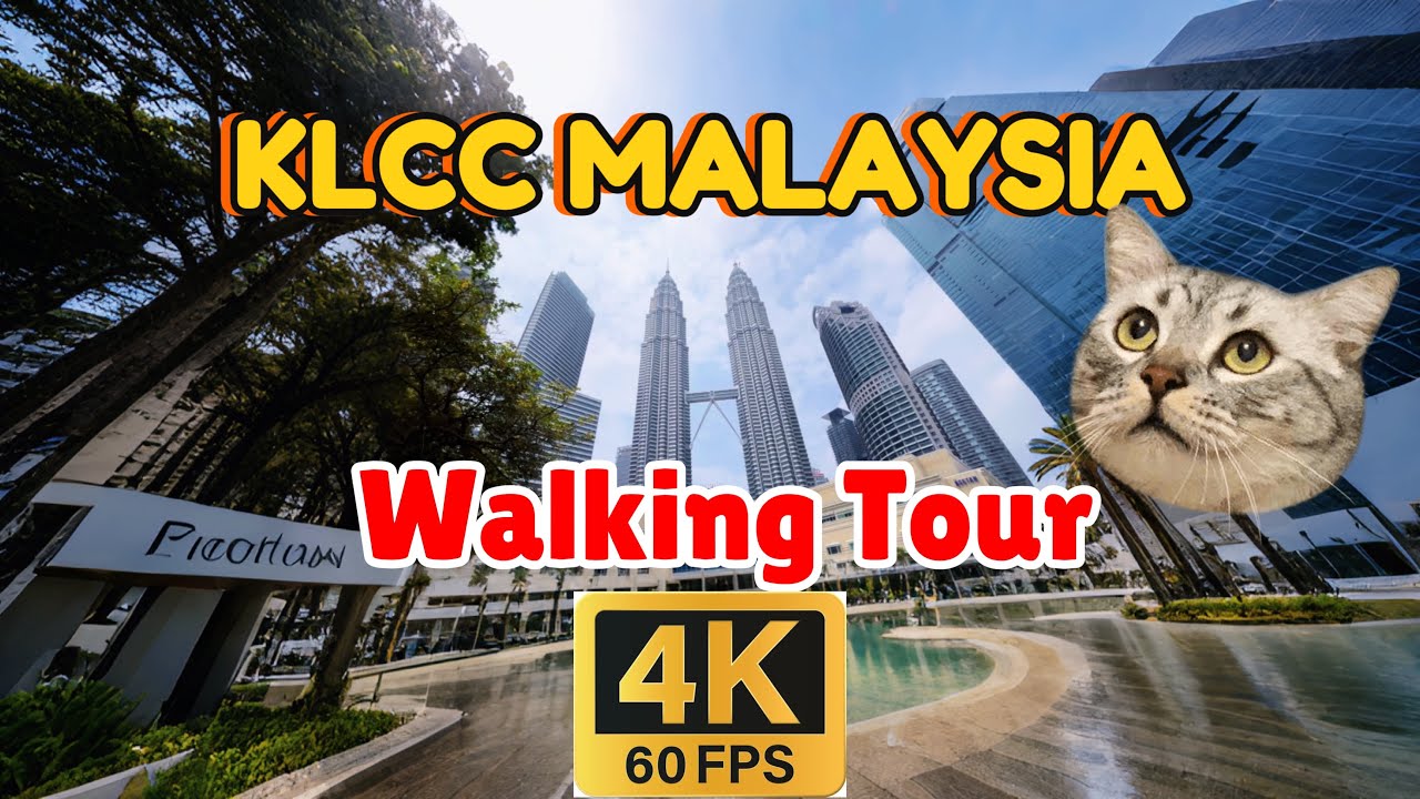 Breathtaking 4K HDR Walking Tour of KLCC Petronas Twin Towers & KLCC ...