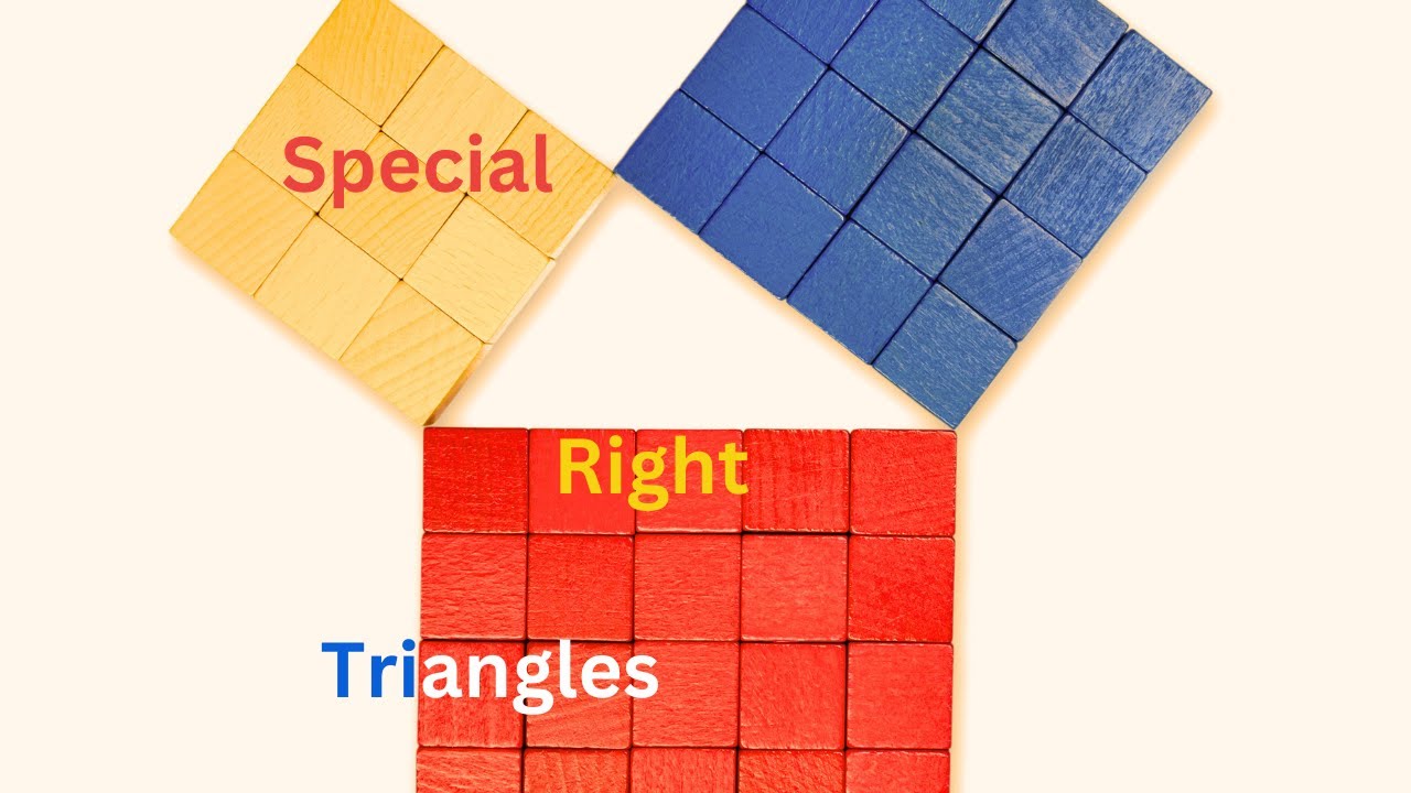 Special Right Triangles EXPLAINED - YouTube