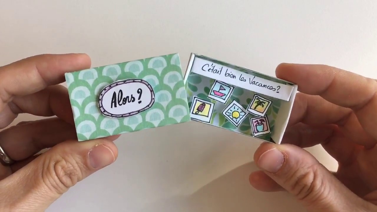 Fabriquer une boite à message - YouTube