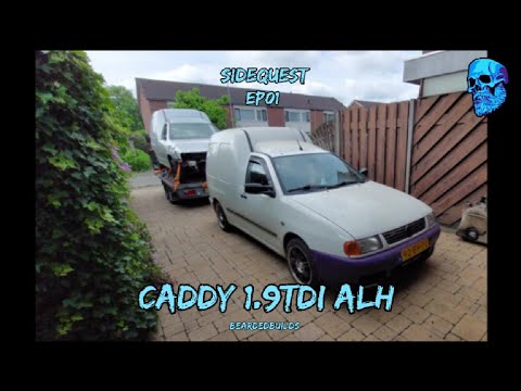 Caddy mk2 1.9TDI ALH build - EP01 - A SideQuest by @BeardedBuilds - YouTube