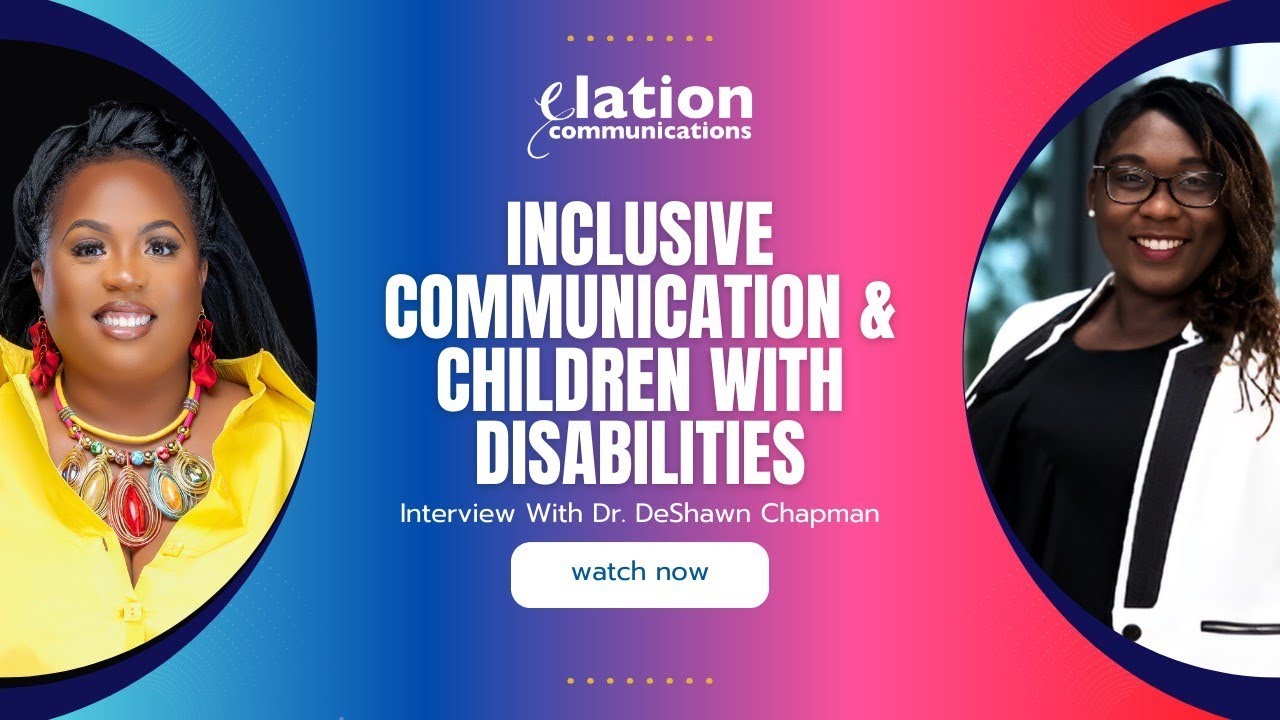 Inclusive Communications and Children With Disabilities - YouTube