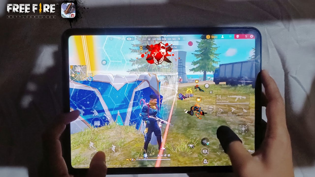 OnePlus Tablet Hand Gameplay Garena Free Fire Highlight - YouTube