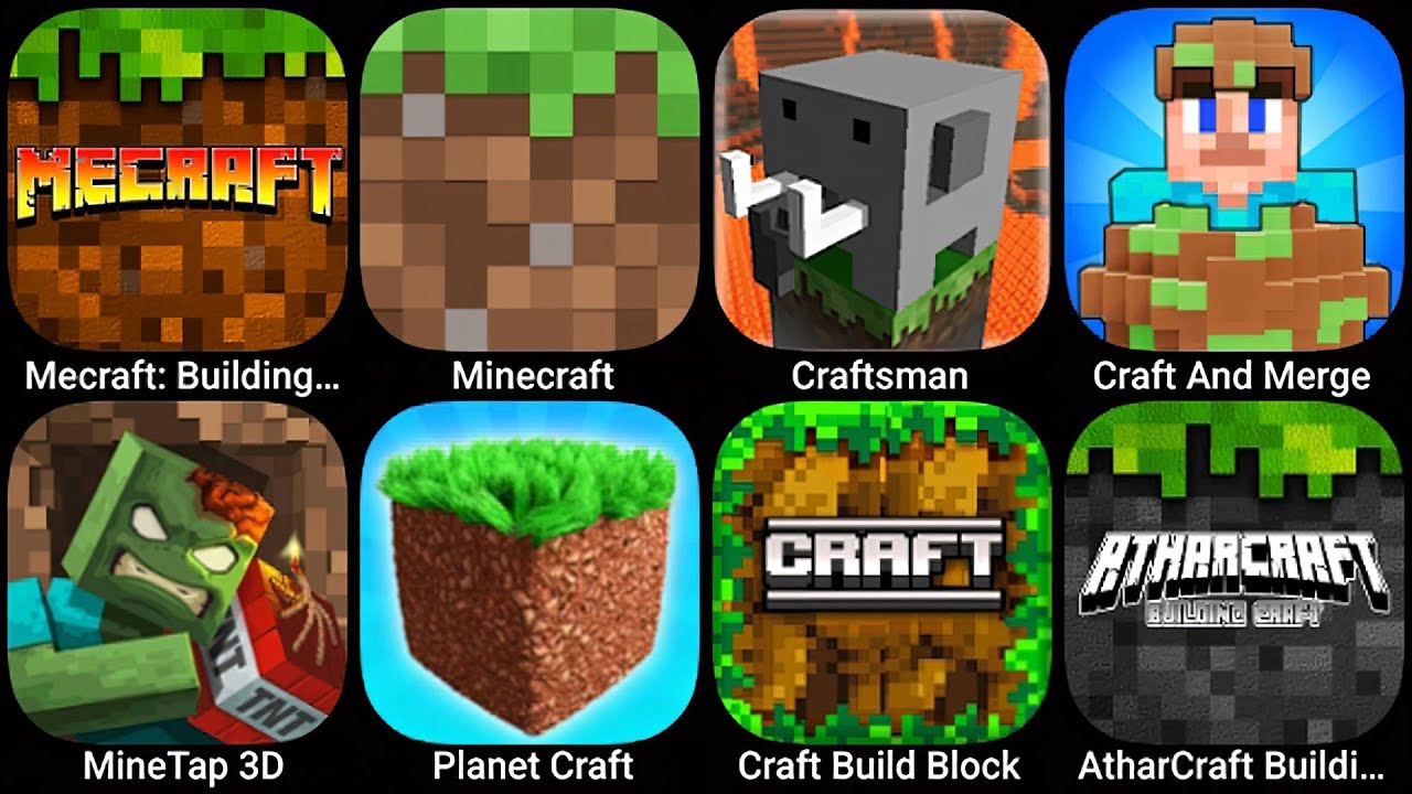 Mecraft Building, Minecraft, Craftsman, Craft and Merge, MineTap 3D ...