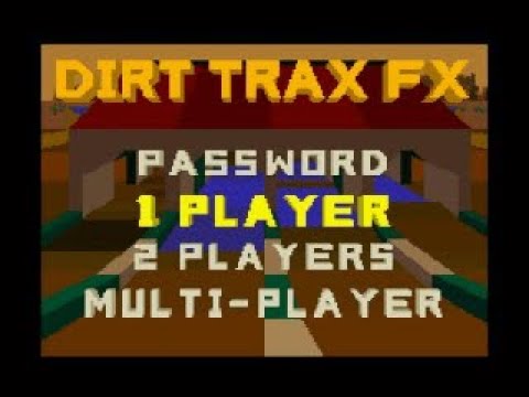 Dirt Trax FX - Super Nintendo - Start-Up - Opening - Title Screen ...