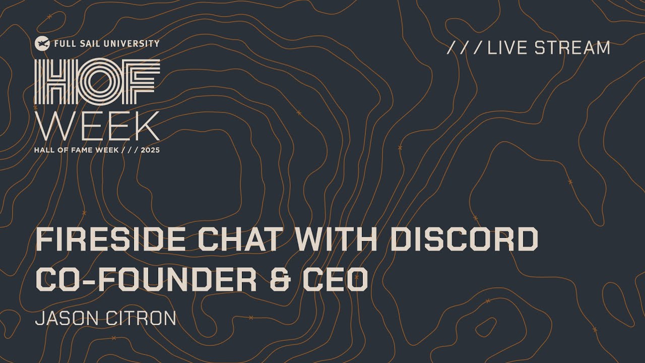 Fireside Chat with Discord Co-Founder & CEO Jason Citron | Full Sail ...