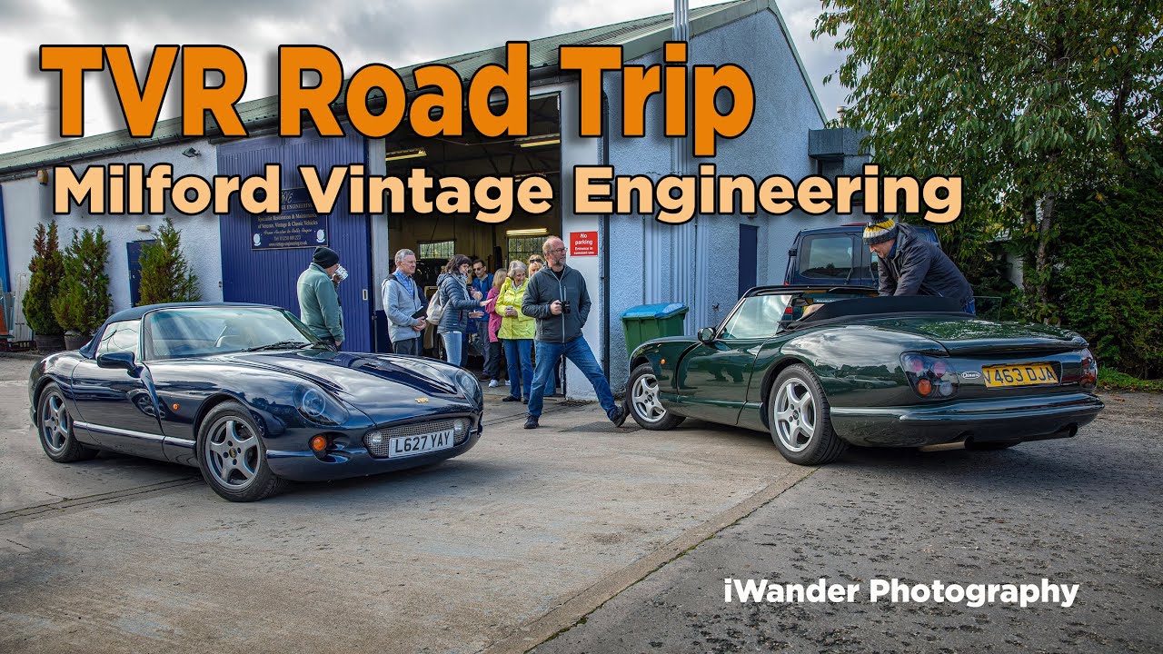 TVR Road Trip to Milford Vintage Engineering | Automotive Photography ...