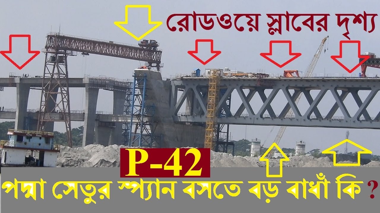 পদ্মা সেতুর স্প্যান বসতে বড় বাধা কি দেখুন? Padma Bridge Latest News ...