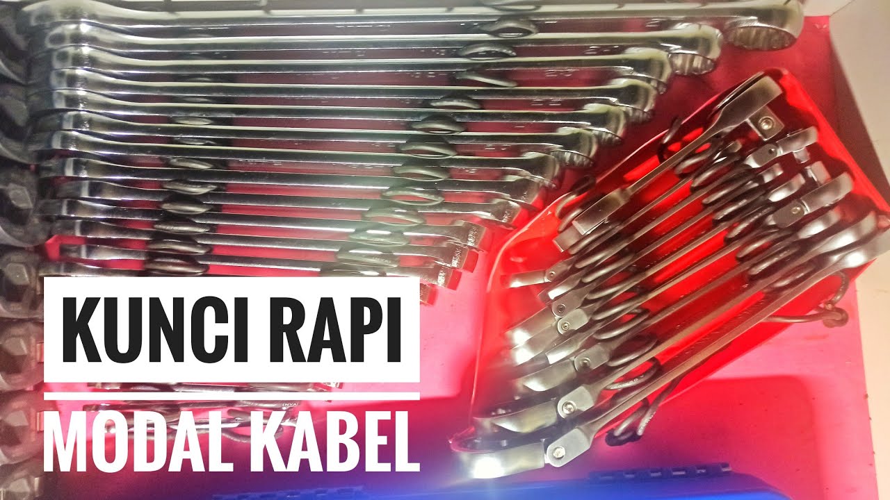 Kunci Ring Pass Organizer | wrench / spanner organizer | pakai kabel ...