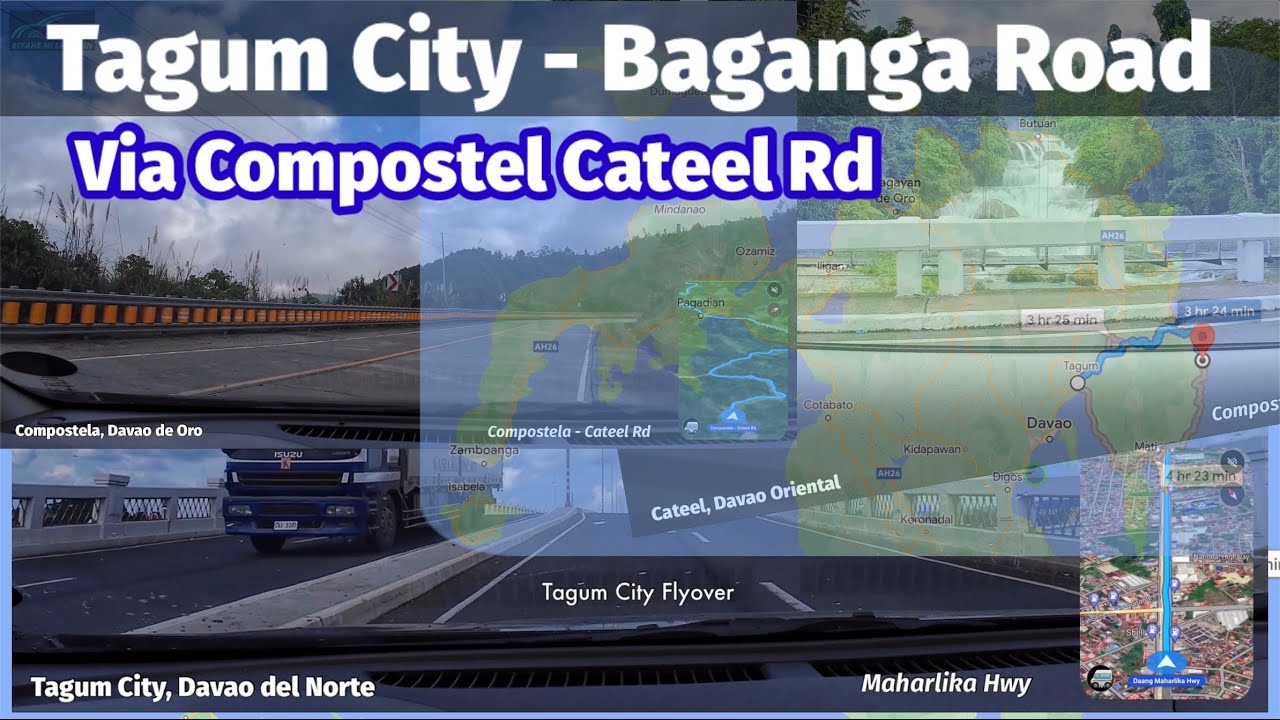 Fulldriving Tagum City to Baganga, Davao Oriental - YouTube