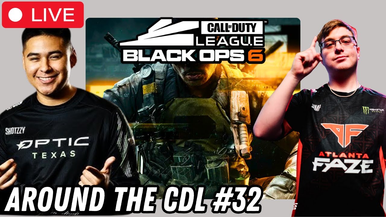 🔴RANKING CDL PROS FOR BO6! | Around The CDL LIVE - YouTube