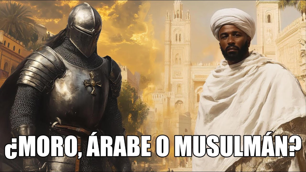 Moro, árabe y musulmán NO son lo mismo: historia y diferencias - YouTube