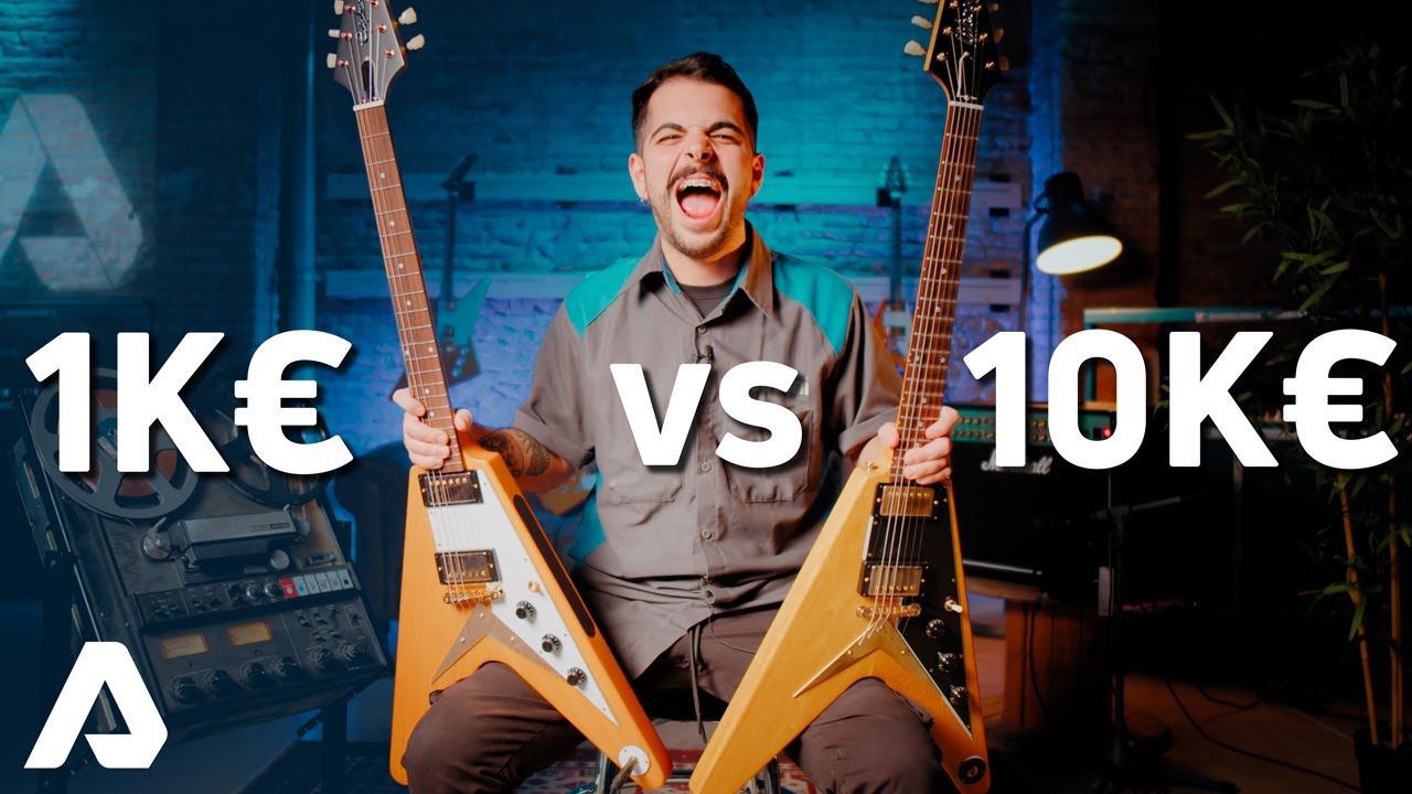 ¿Habrá diferencia entre estas dos guitarras? Nuevas Epiphone Korina ...