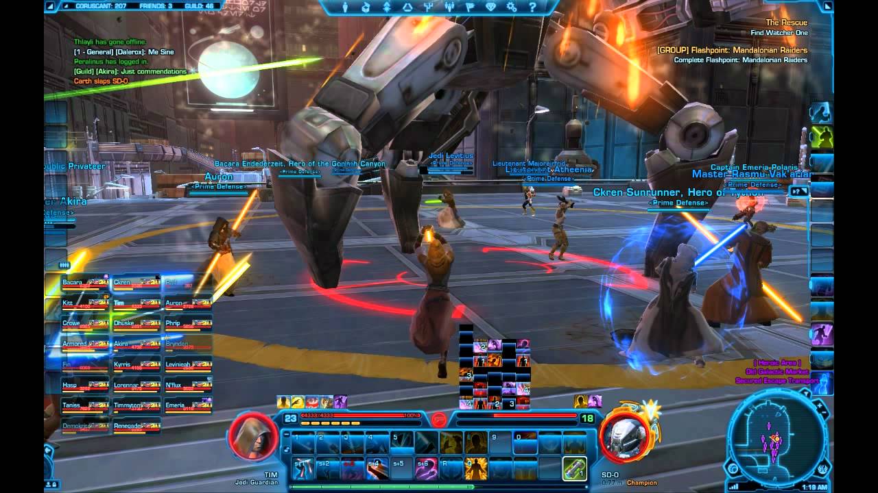 We overestimated the situation (SWTOR Coruscant world boss) - YouTube