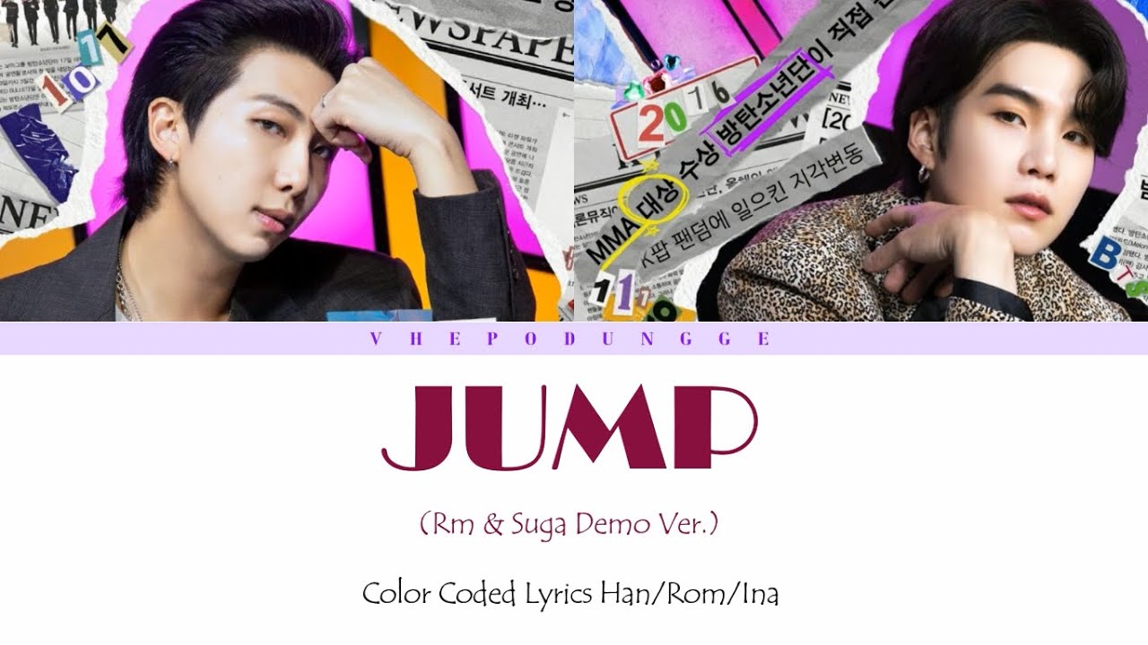 BTS (방탄소년단) - JUMP (Demo Ver) || Color Coded Lyrics Han/Rom/Ina - YouTube