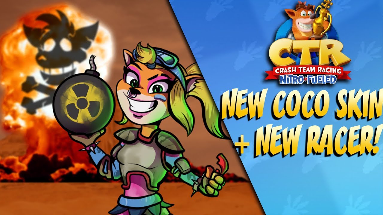 Crash Team Racing: NEW COCO SKIN AND MYSTERIOUS NEW RACER!! - YouTube