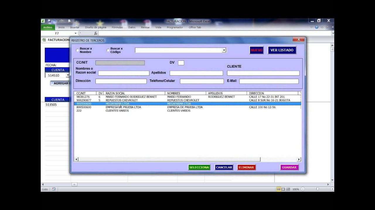 NOTA DE CONTABILIDAD - YouTube