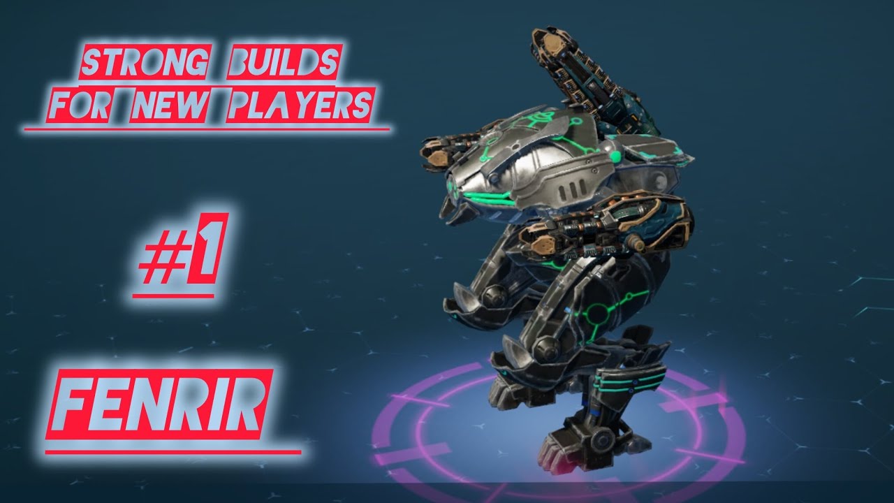 WAR ROBOTS: #1 Fenrir | Healing Weapons | Athos | Porthos | Drone ...