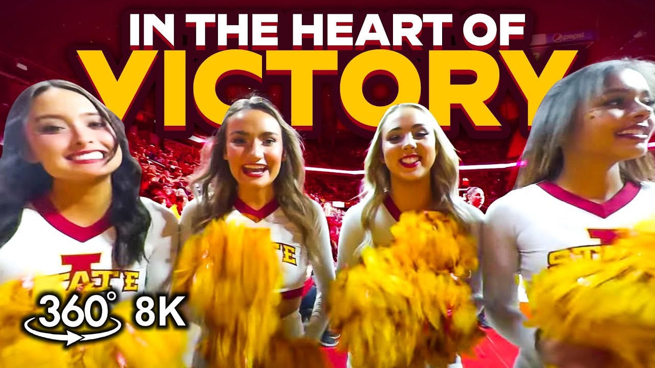 In the Heart of Victory: 360° Inside a College Sports Huddle Cheer ...