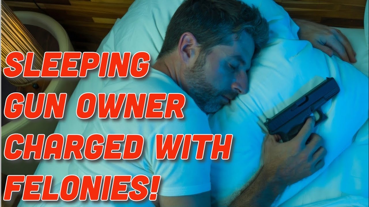 Sleeping Gun Owner Charged With Felonies! - YouTube