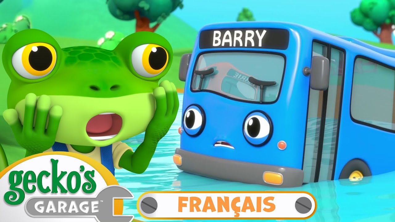 🚎Bébé Bus Boo Boo🚌 | Le Garage de Gecko｜Camions pour enfants - YouTube