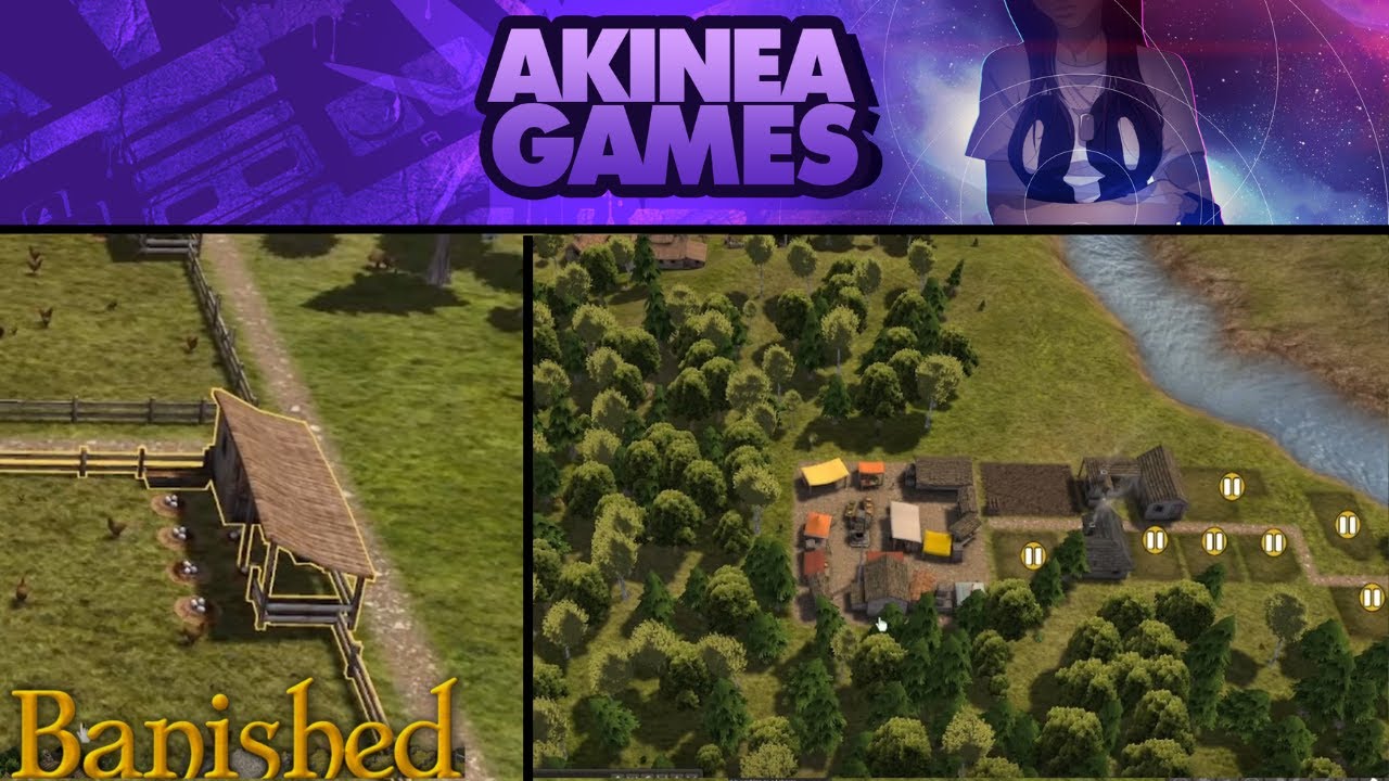 NEW MARKET PLACE AND BLACKSMITH~ Banished - YouTube