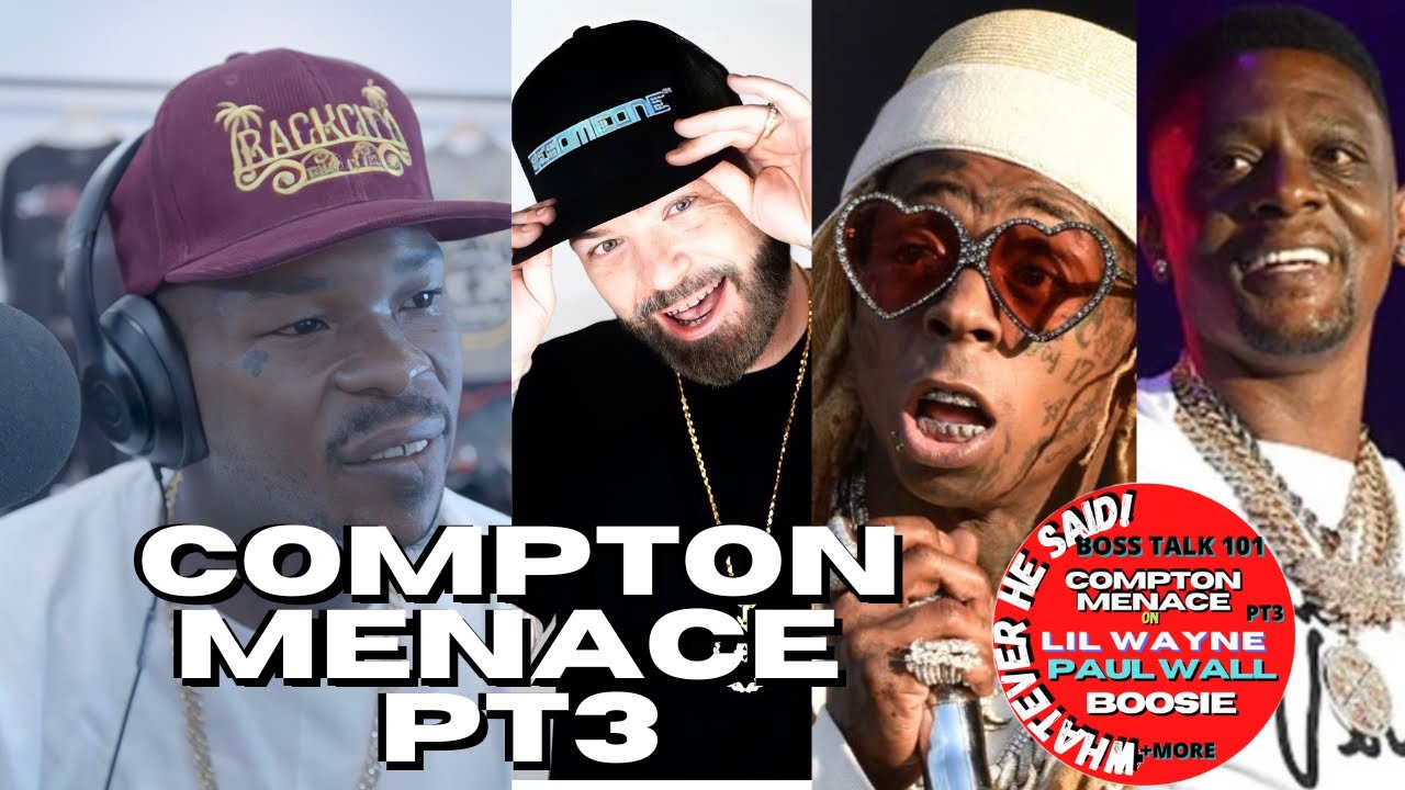 Compton Menace on Run in w/Police | Lil Wayne,Paul Wall, Lil Keke ...