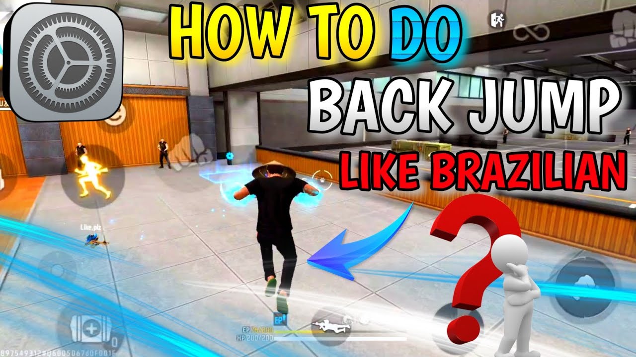 Free Fire Back Jump Jutorial 2024 || How To Do Back Jump Like Brazilian ...