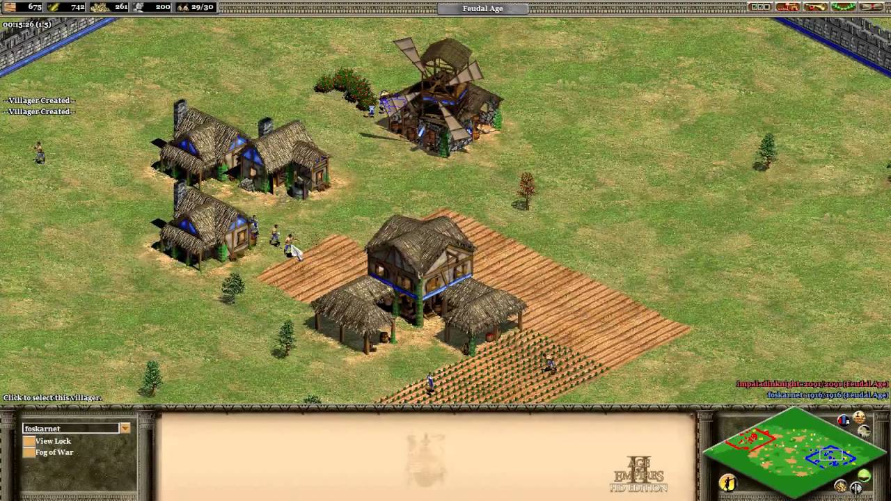 AoE2: 1v1 on Arena (The most epic last stand on Age Of Empires 2) - YouTube