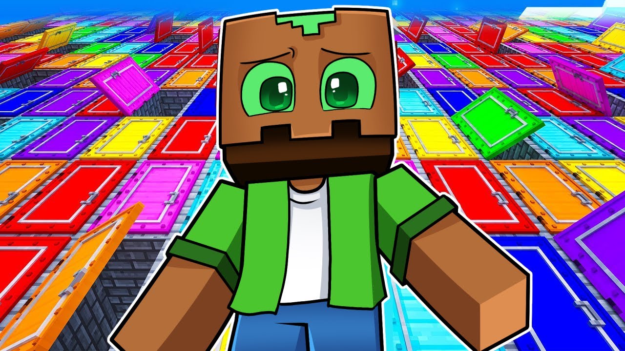 Trolero Abrió 1,000,000 de Puertas en Minecraft! - YouTube