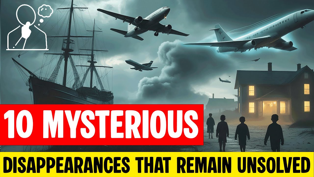 10 Mysterious Disappearances That Remain Unsolved - YouTube